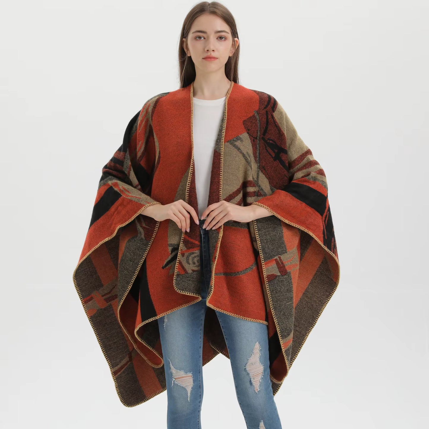 Chiara Poncho Gray - Cucciolo & Cavallo